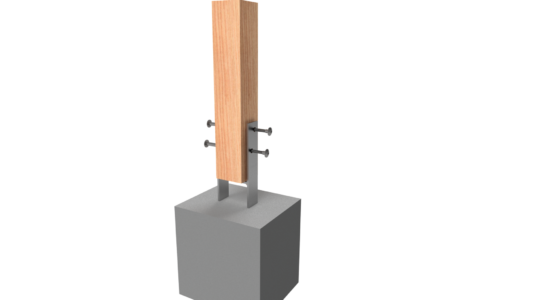 Stainless Steel Cyclonic Post Supports