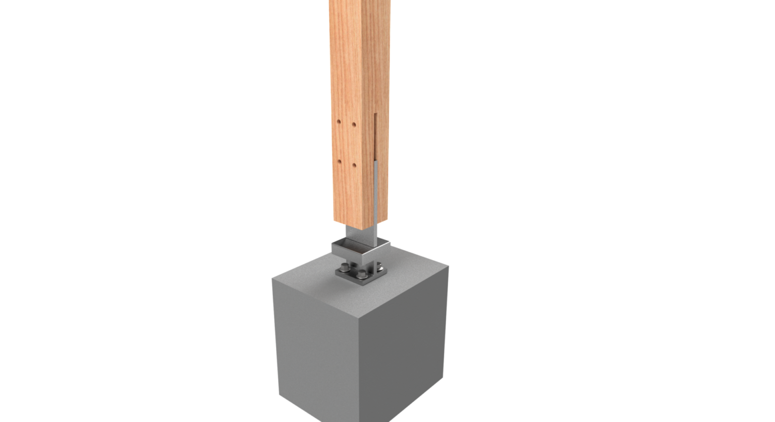 STAINLESS STEEL T-BLADE POST SUPPORTS - VUETRADE