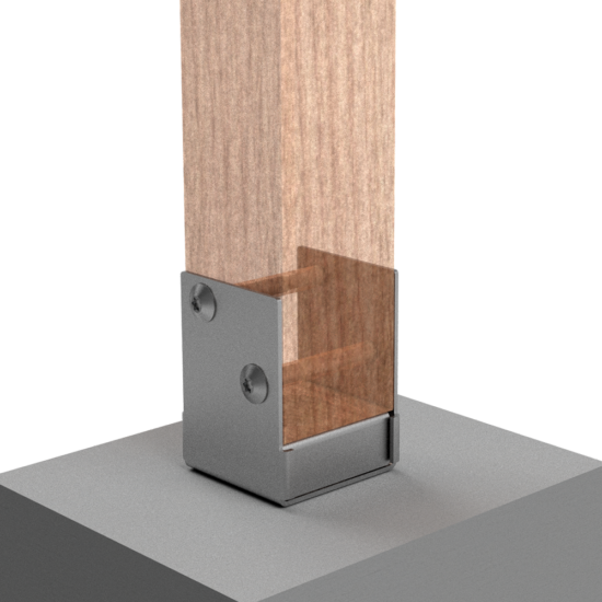 Stainless Steel Bolt Down Post Supports