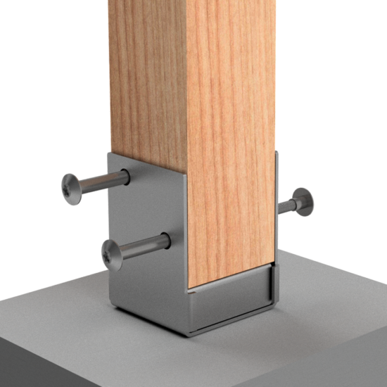 Stainless Steel Bolt Down Post Supports