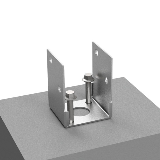 Stainless Steel Bolt Down Post Supports