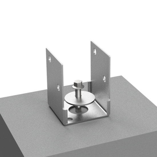 Stainless Steel Bolt Down Post Supports