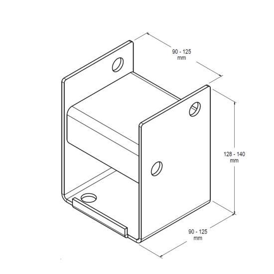 Bolt Down Post Supports