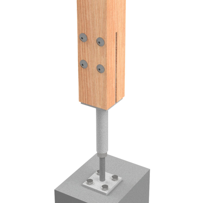 T-Blade Post Supports - Adjustable Leg