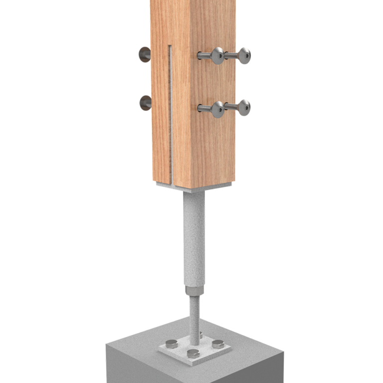 T-Blade Post Supports - Adjustable Leg