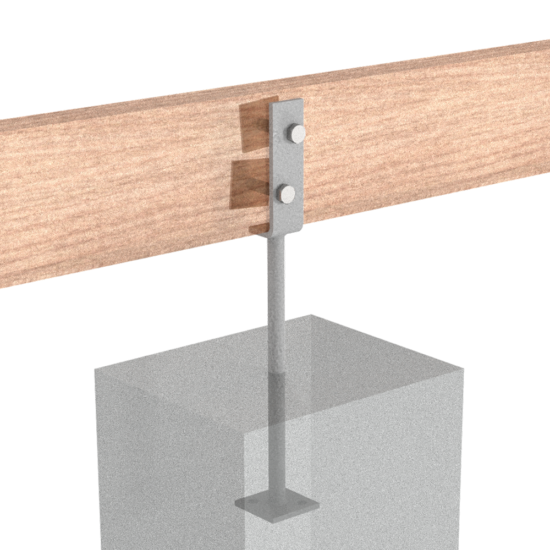 L Stirrup Post Supports