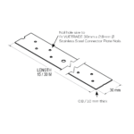 Stainless Steel Punched Builder’s Strapping
