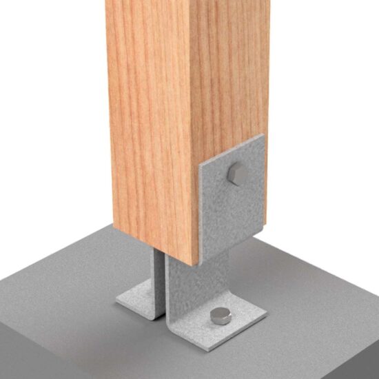 Concealed Bolt Down Post Support Kit