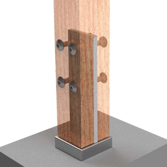 T-Blade Post Supports