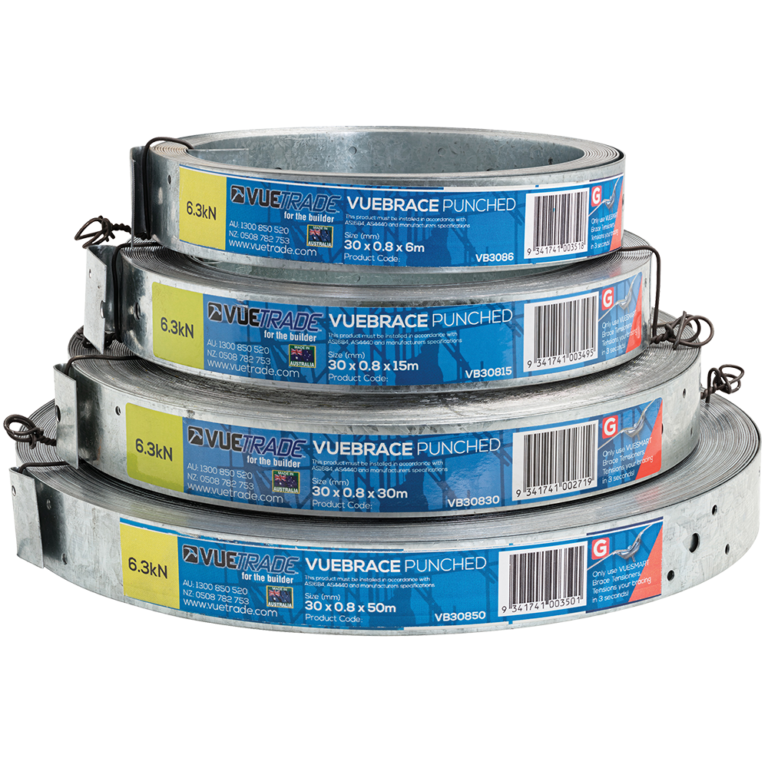 Stainless Steel Punched Builder’s Strapping