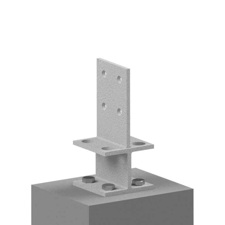 Double T-Blade Post Supports